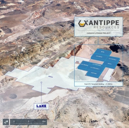 Xantippe Resources starts geophysics at well-placed Lithium Triangle project in Argentina | ASX:XTC